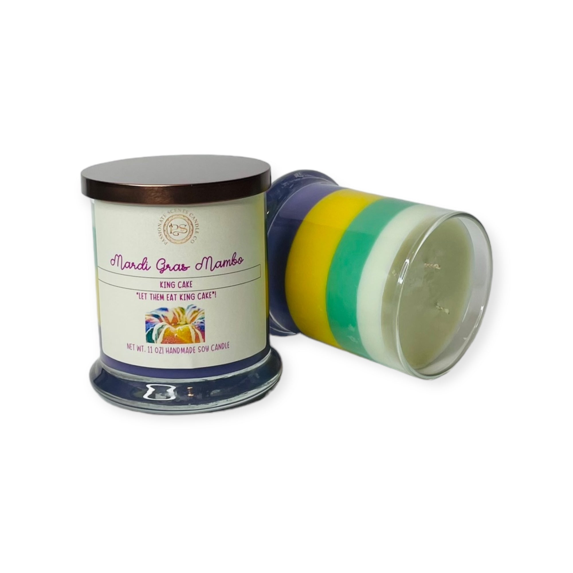King Cake Candle – Passionate Scents Candle Company